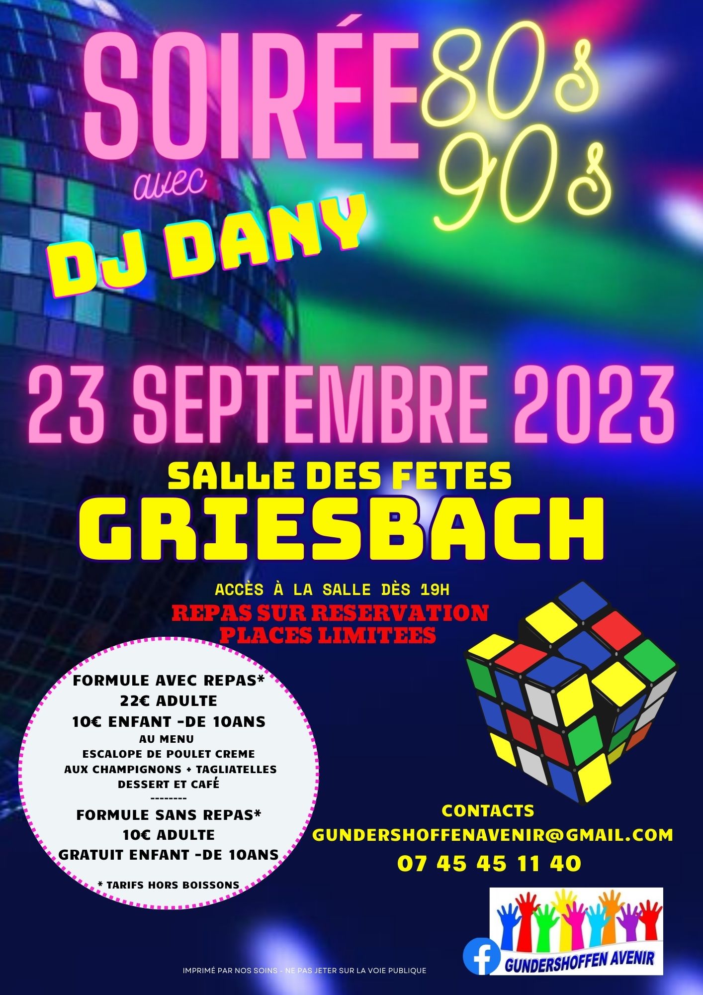 Soirée 80'90's avec DJ DANY - Gundershoffen