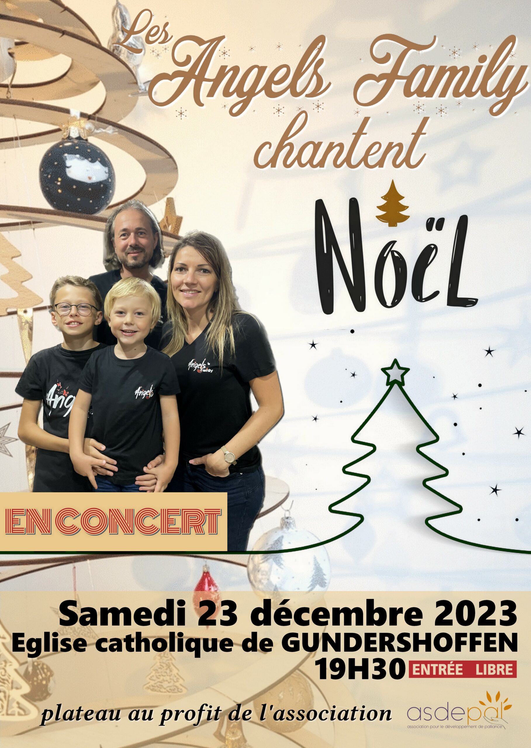 Concert des Angels Family - Gundershoffen